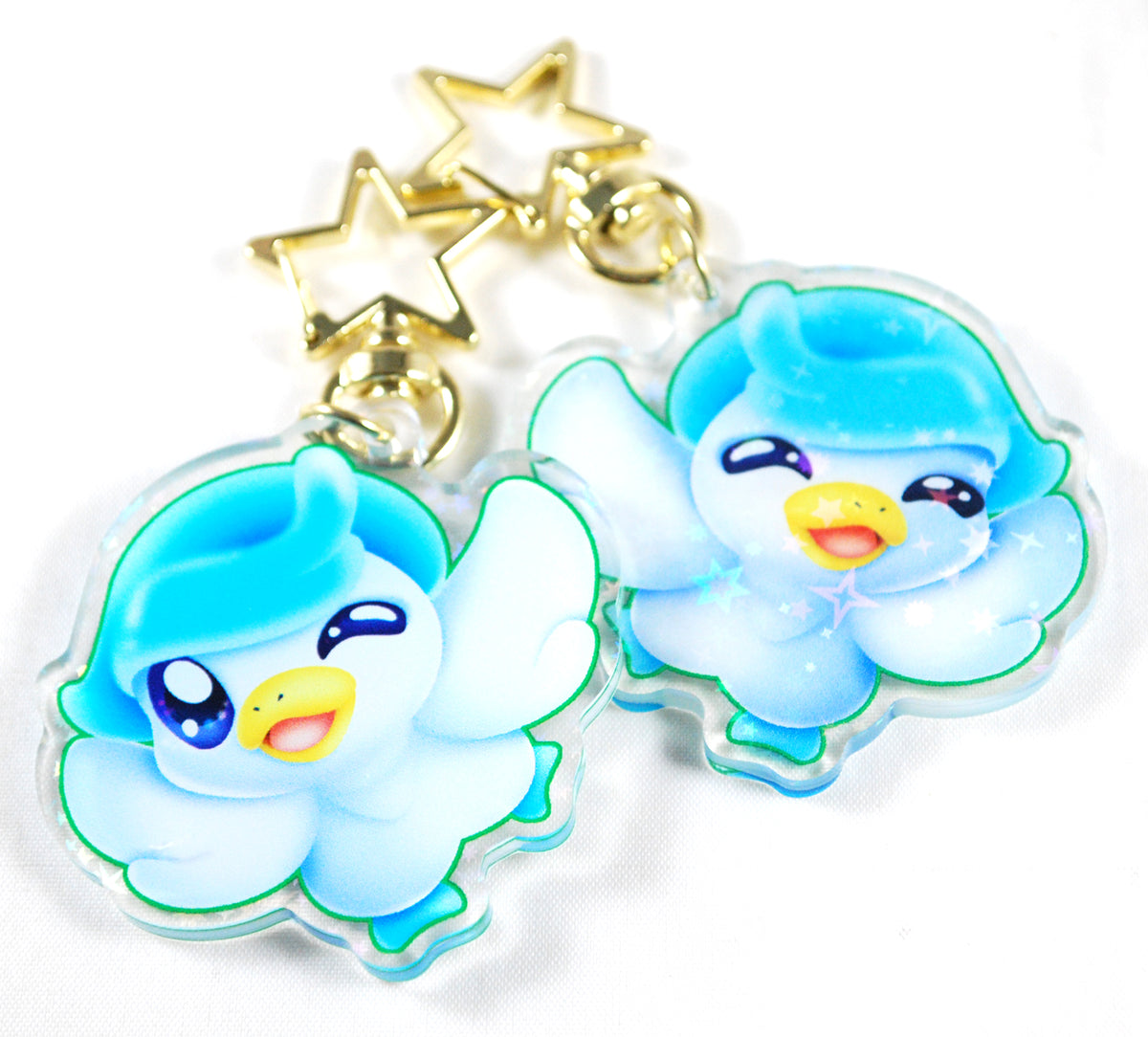 Quaxly Chibi Fanart Keychain – Clinkorz