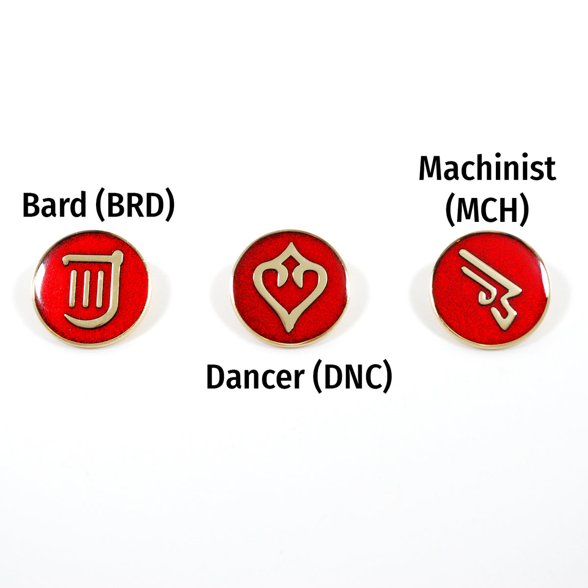 Ranged DPS Meme Metal Pin Badge – Clinkorz