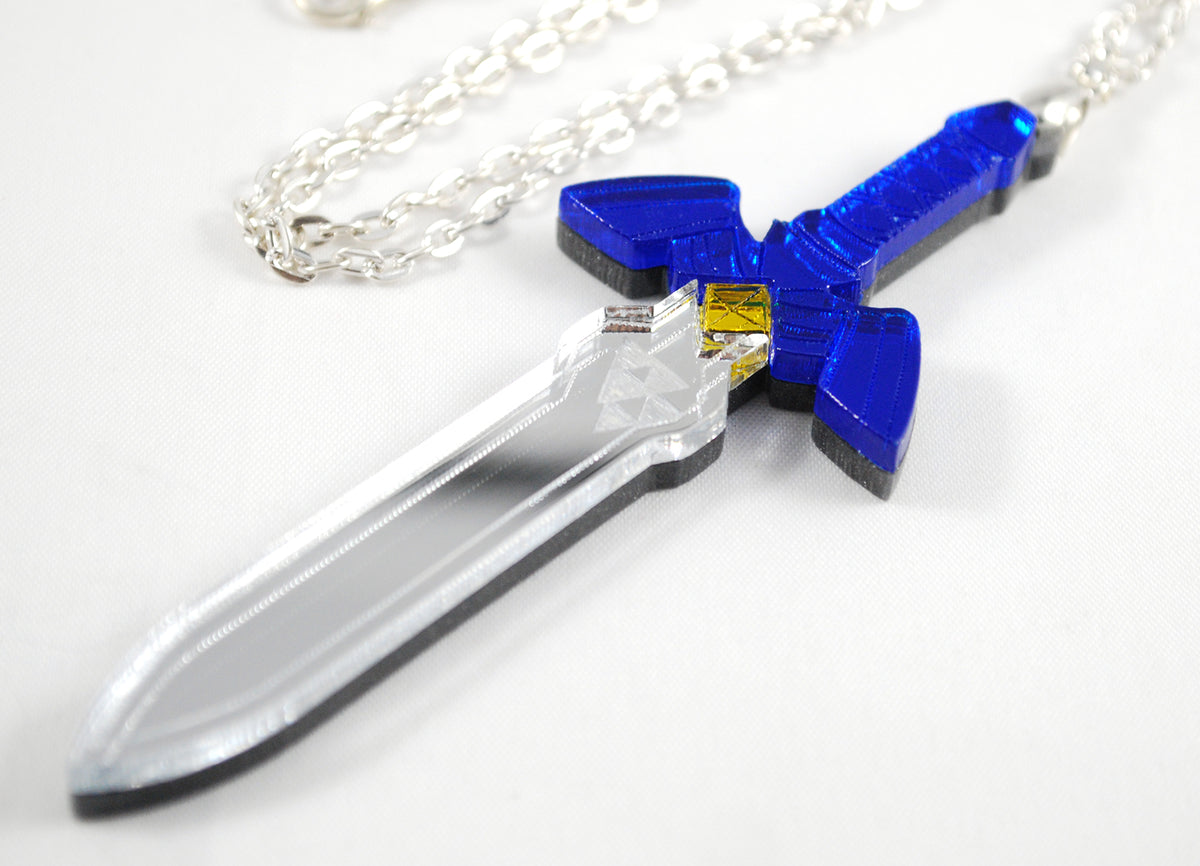 Discontinued Master Sword from A Link Between Worlds Acrylic Necklace ...
