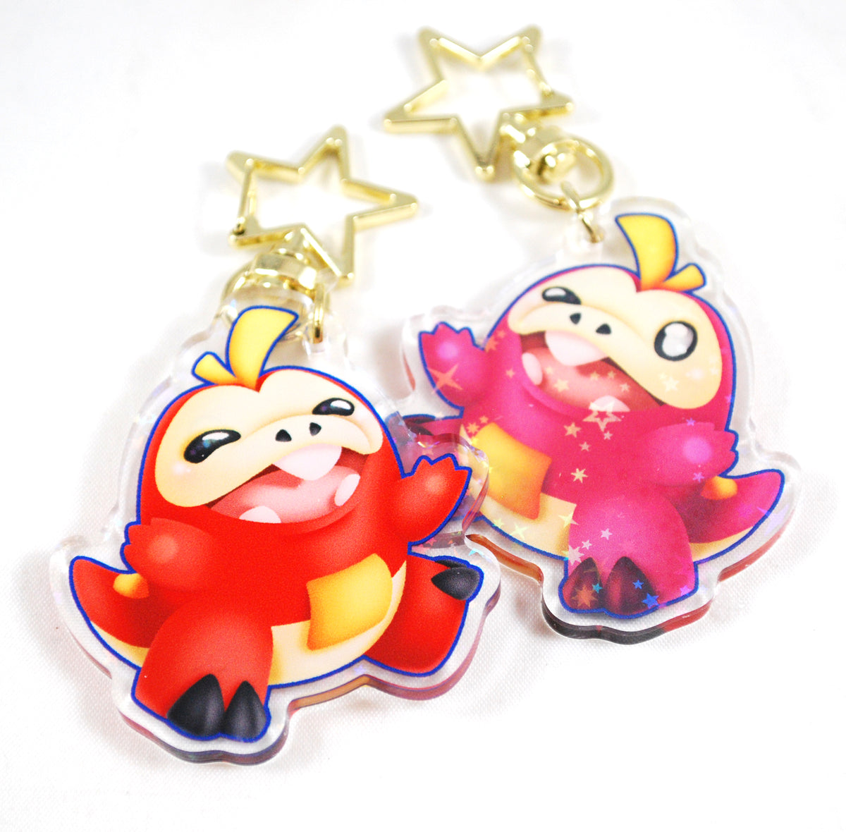 Fuecoco Chibi Fanart Keychain – Clinkorz