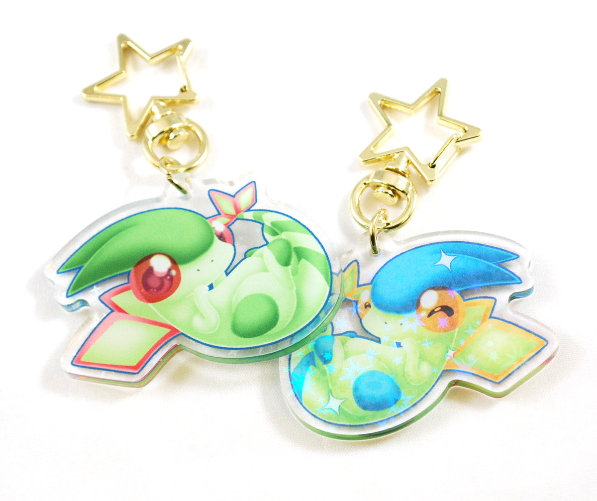 Flygon Chibi Fanart Keychain – Clinkorz
