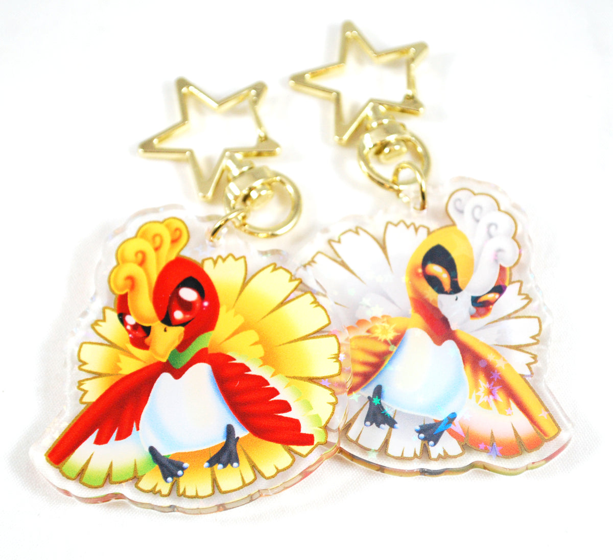 Ho-oh Chibi Fanart Keychain – Clinkorz