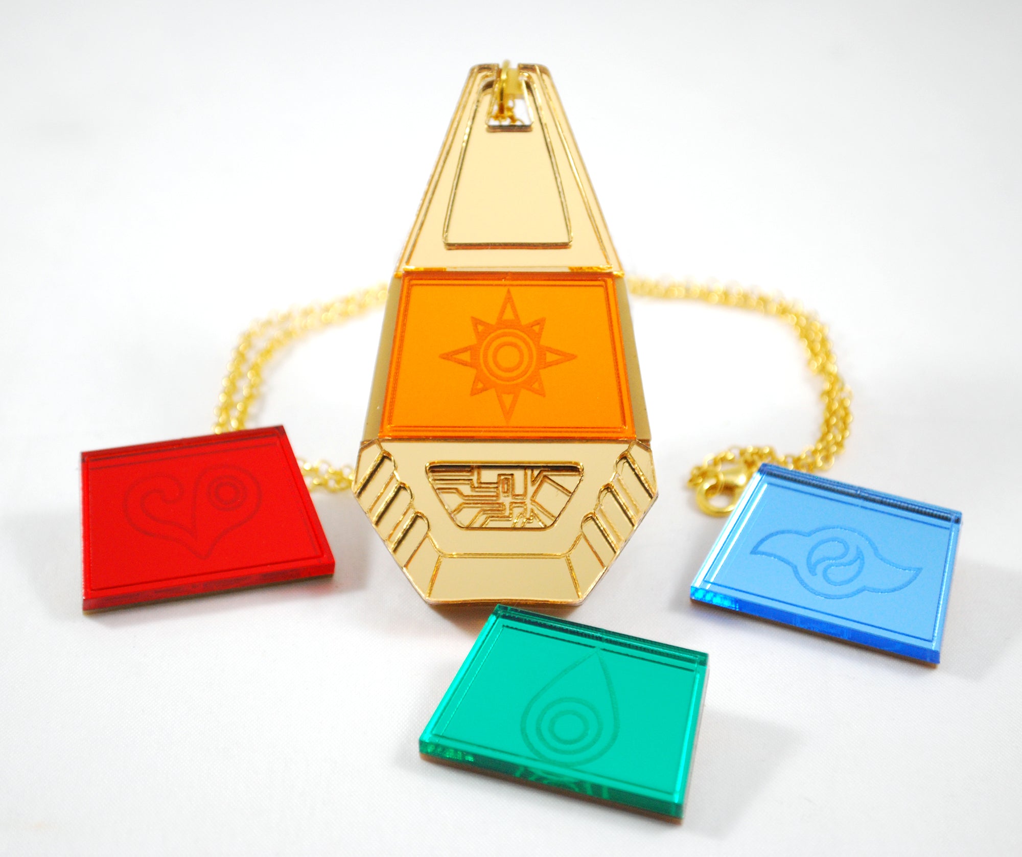 Digi Destined Tag with Crest Necklace INTERCHANGEABLE CREST – Clinkorz