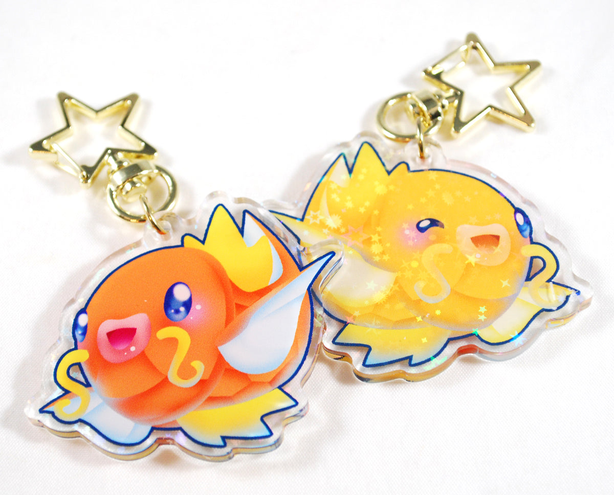 Magikarp Chibi Fanart Keychain – Clinkorz
