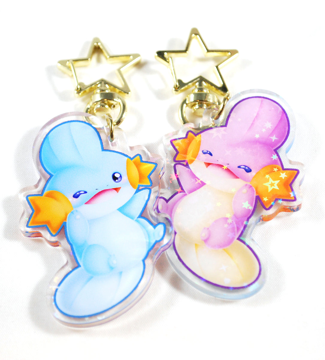 Mudkip Chibi Fanart Keychain – Clinkorz